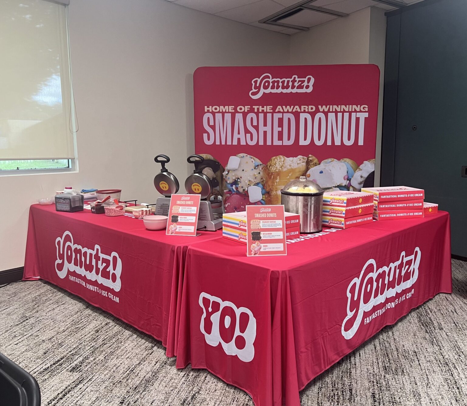 SMASHED Donut Station – Yonutz Donuts and Ice Cream
